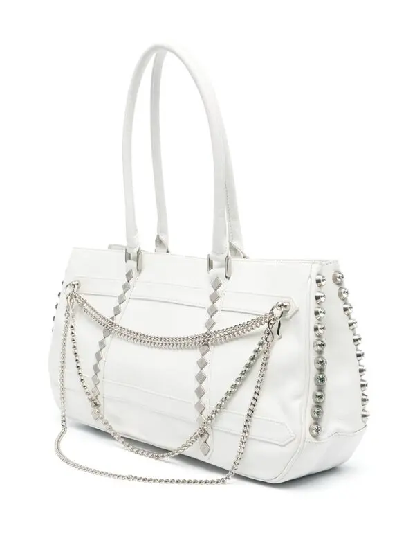 Yohji Yamamoto Chain-detail Leather Shoulder Bag