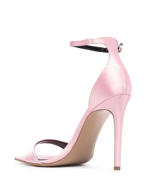 Paris Texas 105mm Satin Stiletto Sandals