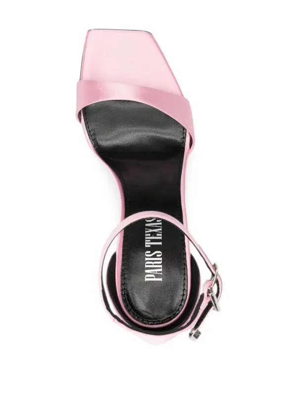 Paris Texas 105mm Satin Stiletto Sandals