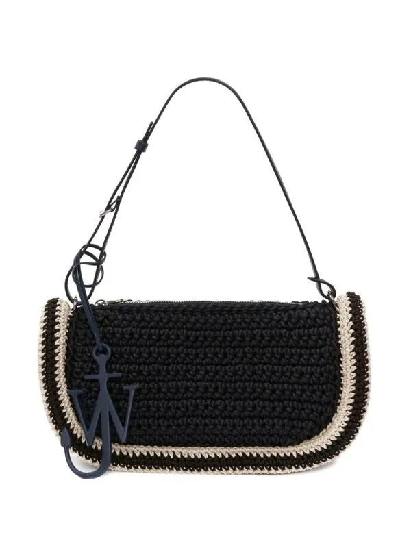 JW Anderson Bumper 15 Crochet Shoulder Bag - Blue