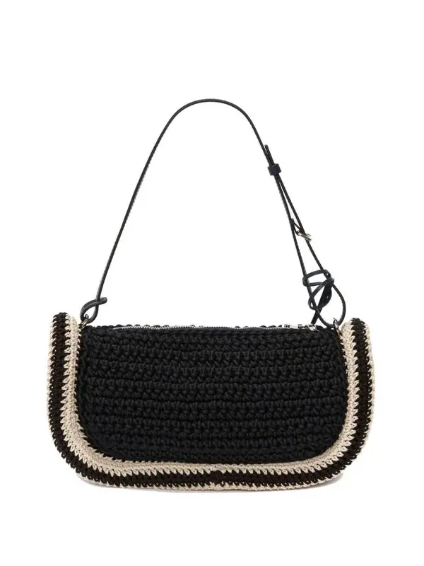 JW Anderson Bumper 15 Crochet Shoulder Bag - Blue
