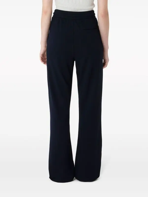 JW Anderson Slim-cut Flared Track Pants - Blue