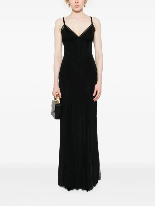 Dolce & Gabbana Mesh Maxi Dress