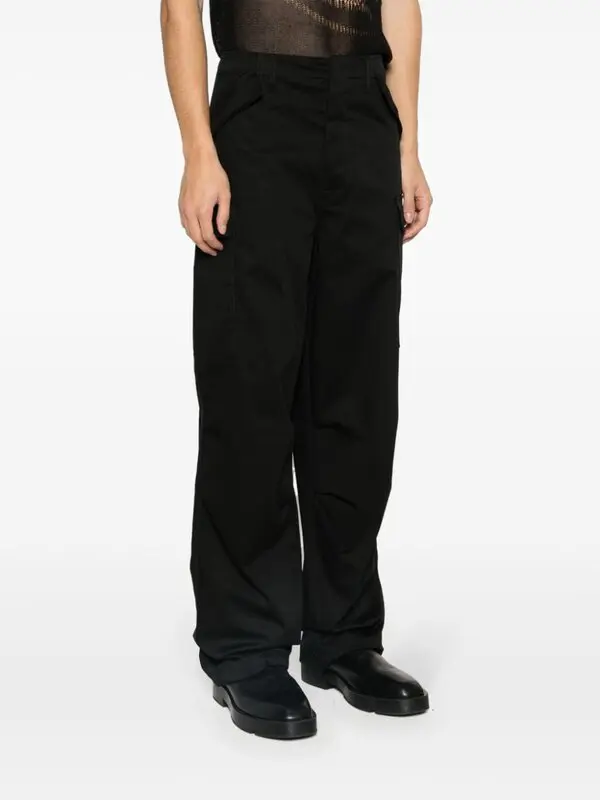 MSGM Wide-leg Cargo Trousers
