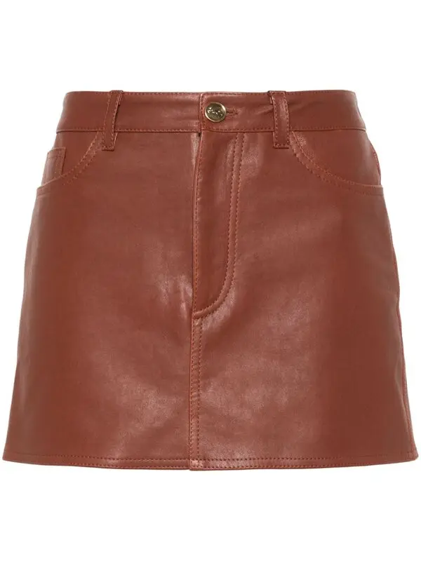 Etro Nappa Mini Skirt