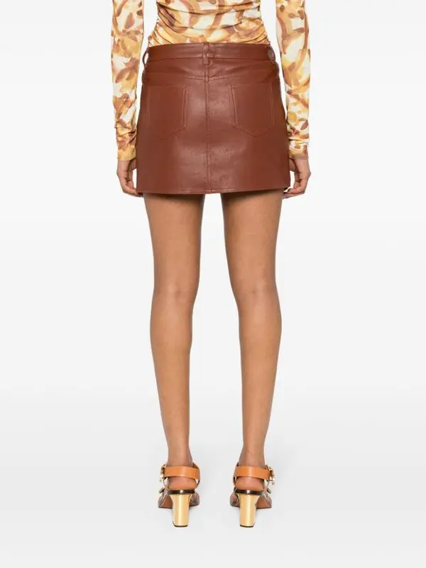 Etro Nappa Mini Skirt