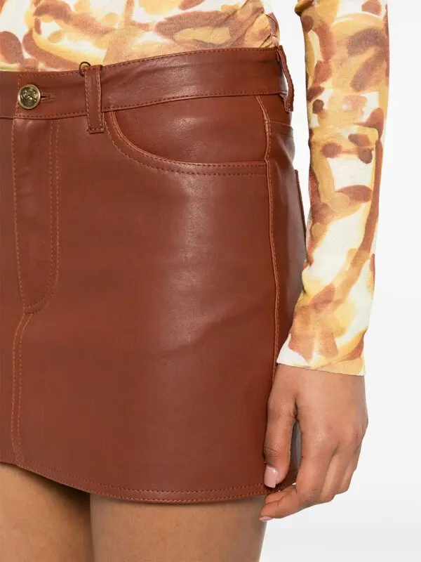 Etro Nappa Mini Skirt