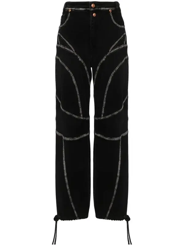 Versace Piece Number Straight-leg Jeans