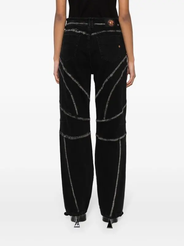Versace Piece Number Straight-leg Jeans