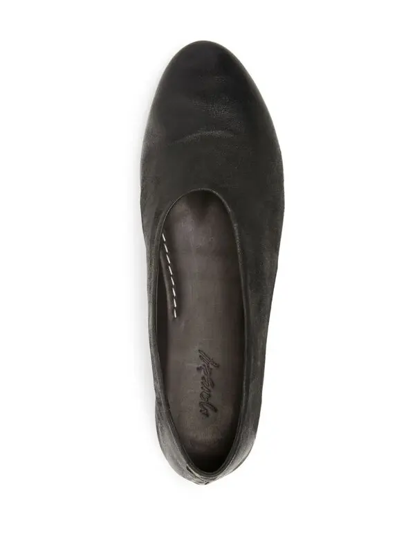 Marsèll Coltellaccio Leather Ballet Flats
