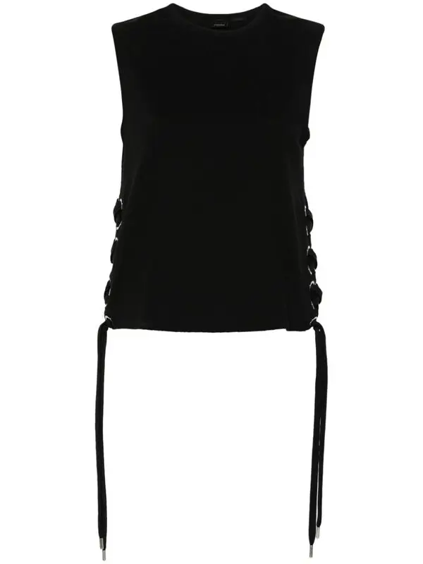 Pinko Sleeveless Top - Black