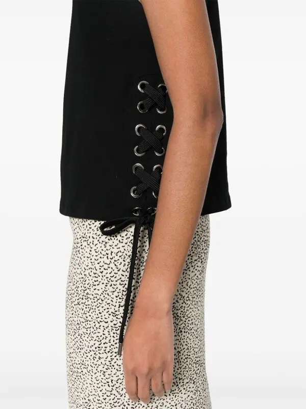 Pinko Sleeveless Top - Black