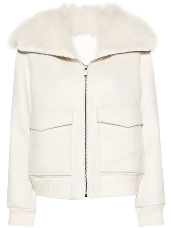 LISKA Cashmere Bomber Jacket