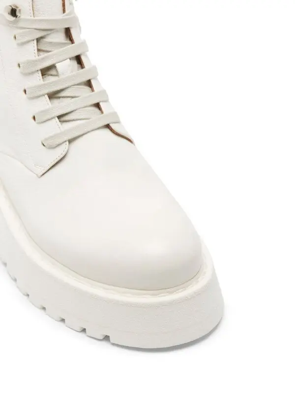 Marsèll Micarro Leather Boots - White