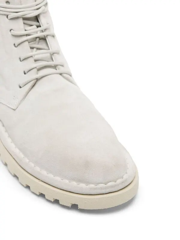 Marsèll Sancrispa Alta Suede Boots - Grey