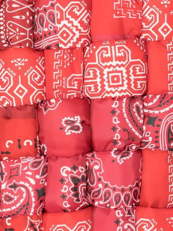 Kapital Bandana-print Woven Scarf - Red