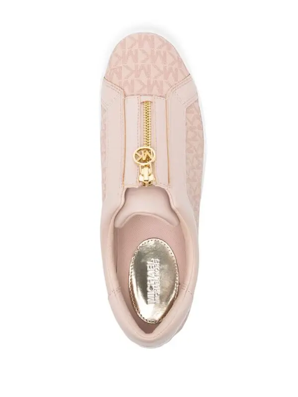 Michael Kors Keaton Logo-print Sneakers - Pink