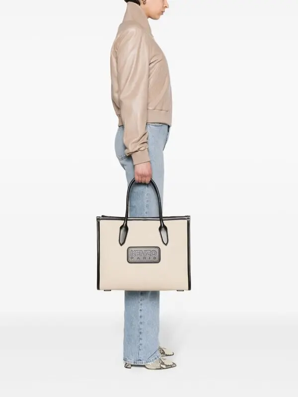 Kenzo 18 Canvas Tote Bag