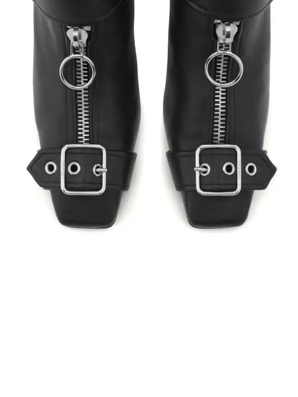 COURREGES Gogo 55mm Leather Mules