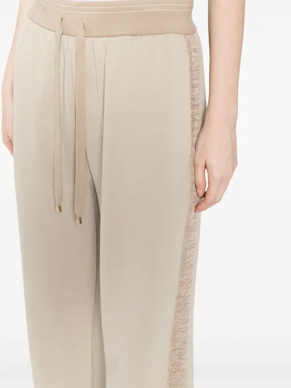Lorena Antoniazzi Cotton-blend Track Pants