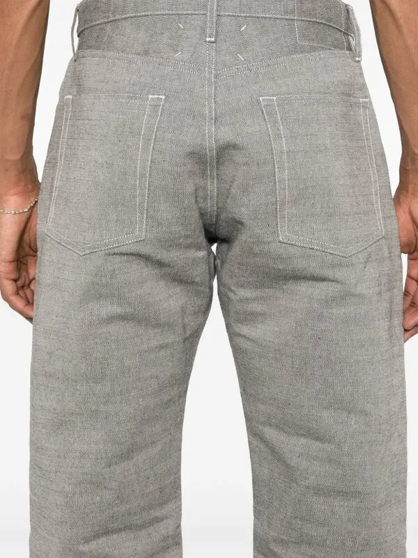MAISON MARGIELA Four-stitch Logo Jeans