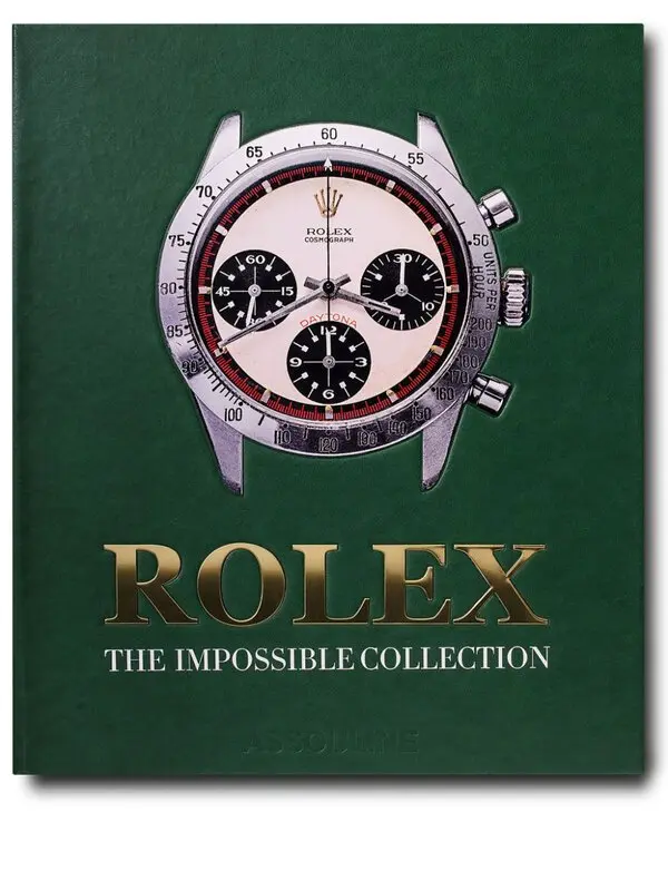 Assouline Rolex: The Impossible Collection Fabienne Reybaud Hardcover Book - Green