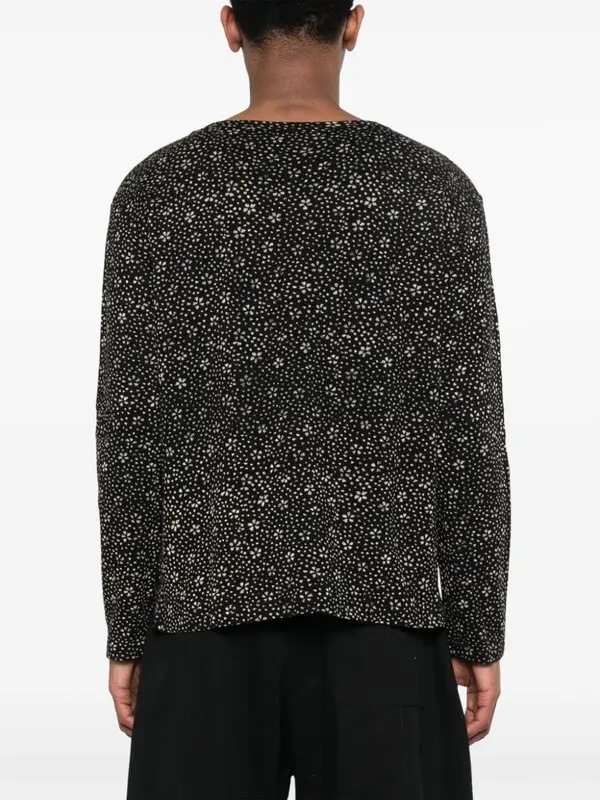 Yohji Yamamoto Abstract-print T-shirt