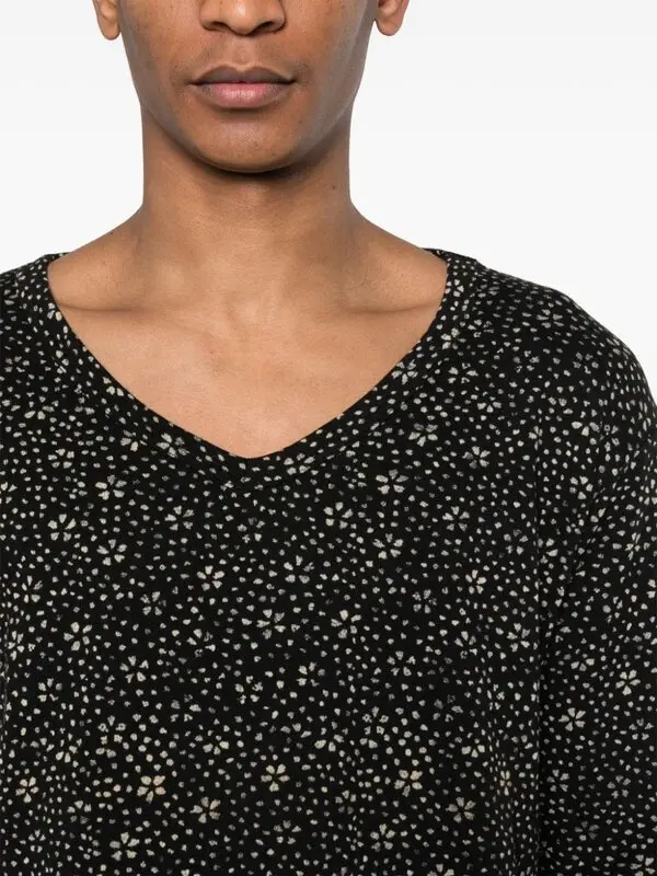 Yohji Yamamoto Abstract-print T-shirt