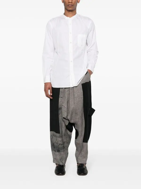 Yohji Yamamoto Plain Cotton Shirt