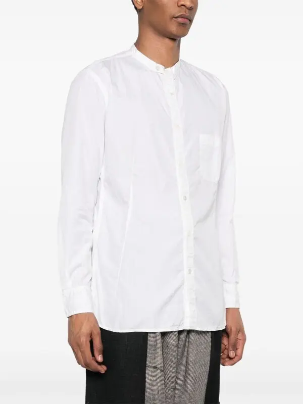 Yohji Yamamoto Plain Cotton Shirt