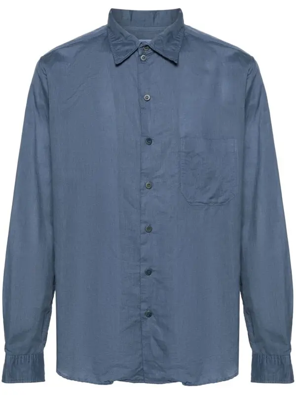 Yohji Yamamoto Long-sleeves Buttoned Shirt