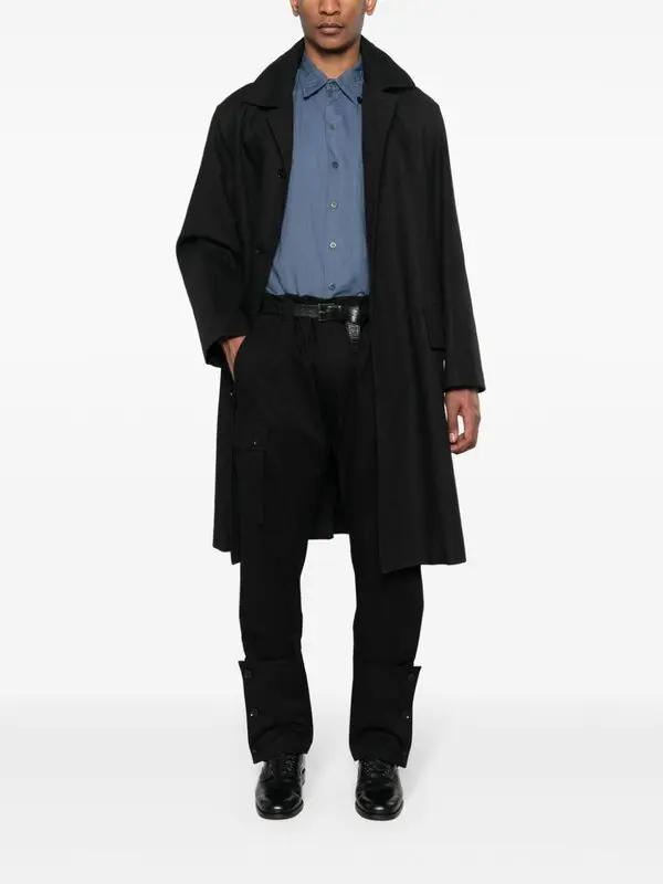 Yohji Yamamoto Long-sleeves Buttoned Shirt