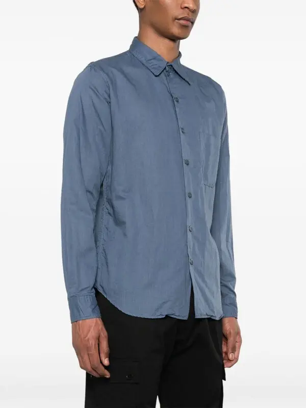 Yohji Yamamoto Long-sleeves Buttoned Shirt