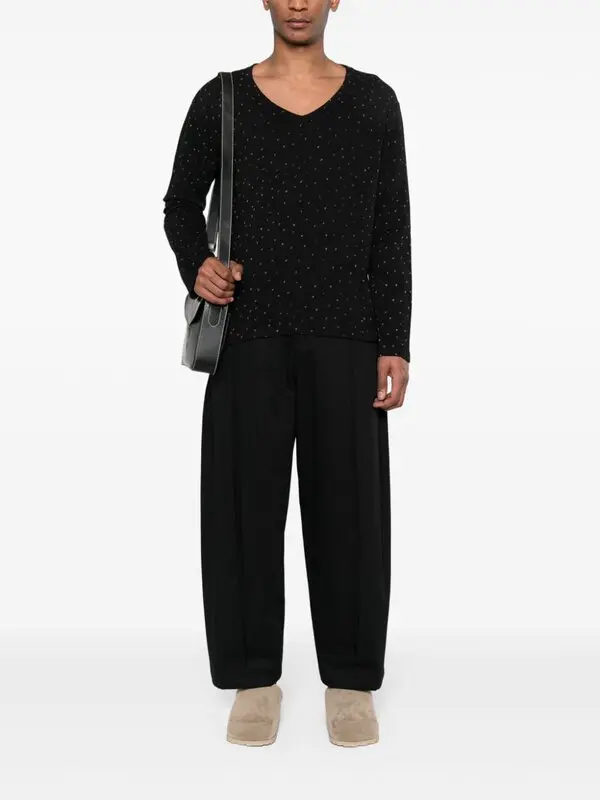 Yohji Yamamoto Logo-print Long-sleeve T-shirt