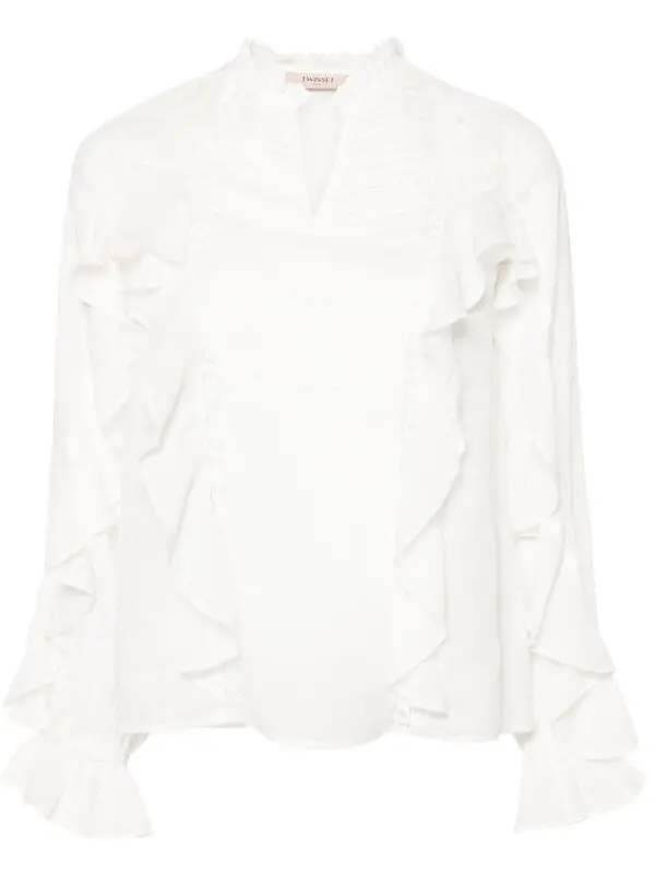 TWINSET Lace-detailing Blouse
