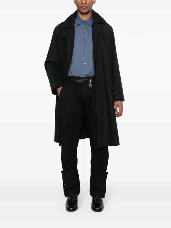 Yohji Yamamoto Tapered Cargo Trousers