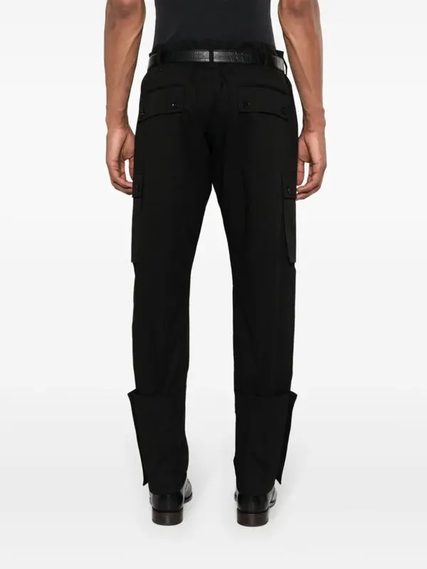 Yohji Yamamoto Tapered Cargo Trousers