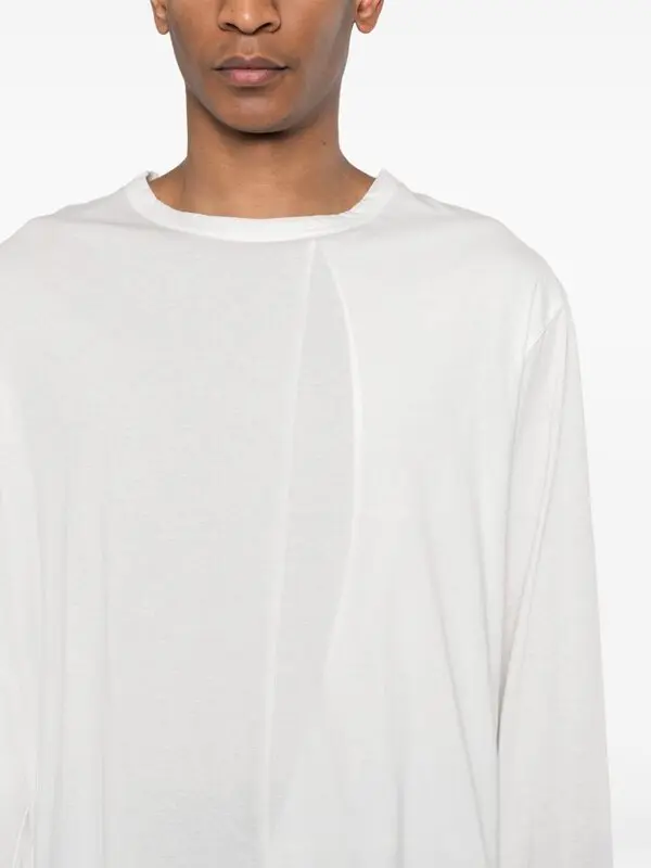 Yohji Yamamoto Asymmetric Cotton T-shirt