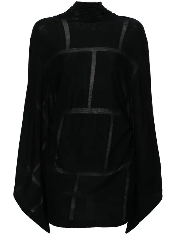 Yohji Yamamoto Draped Cardigan Coat
