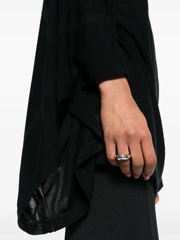 Yohji Yamamoto Draped Cardigan Coat
