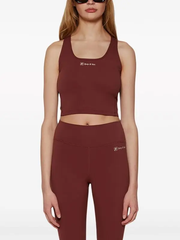 SPORTY & RICH Runner Script Tank Top