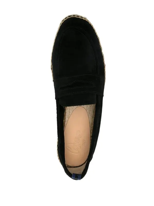 CastaÑer Nacho Suede Espadrilles - Black