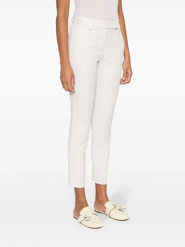 Brunello Cucinelli Slim-fit Cropped Trousers