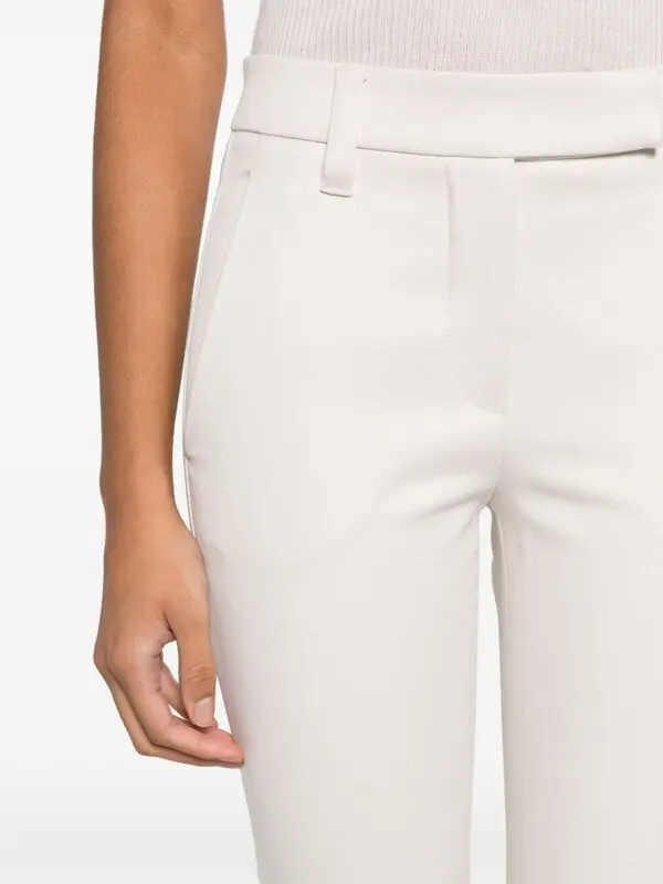 Brunello Cucinelli Slim-fit Cropped Trousers