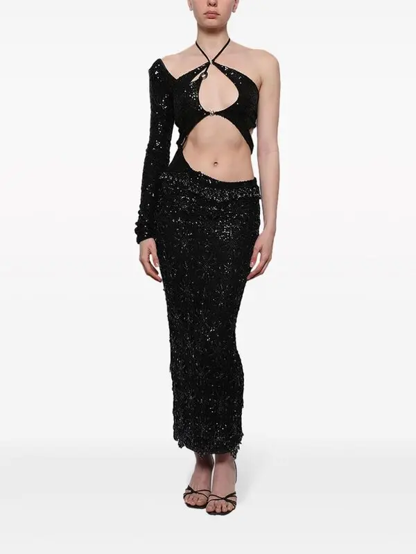 ROBERTA EINER Banu Sequin-embellished Dress