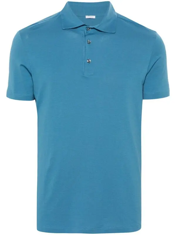 Malo Jersey Polo-shirt - Blue