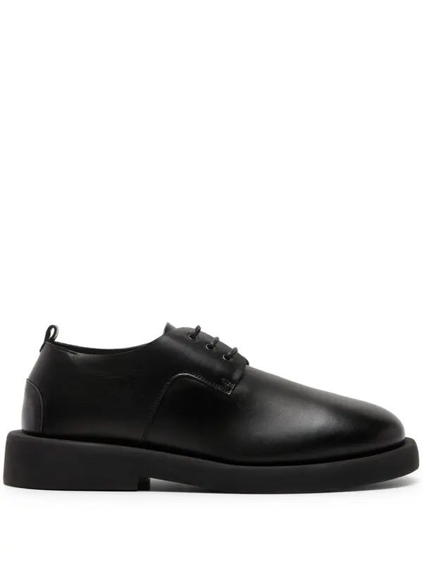 Marsèll Gommello Leather Derby Shoes - Black