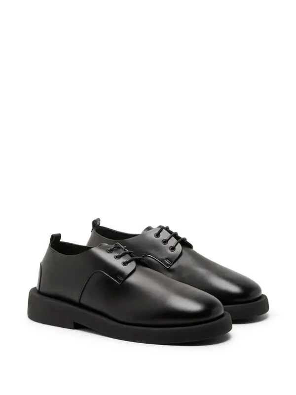 Marsèll Gommello Leather Derby Shoes - Black