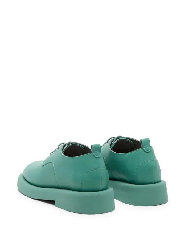 Marsèll Gommello Leather Derby Shoes - Green
