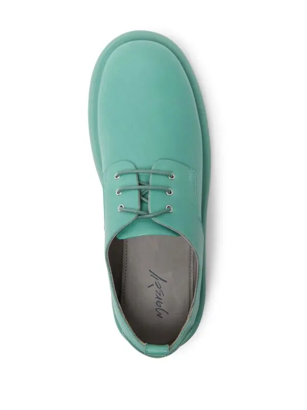 Marsèll Gommello Leather Derby Shoes - Green